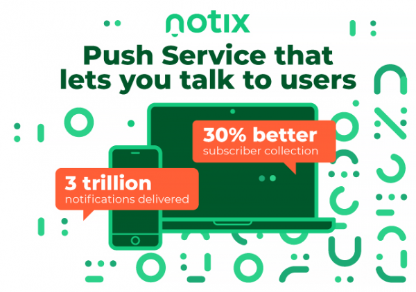 Increase Engagement with NOTIX Web Push Notifications